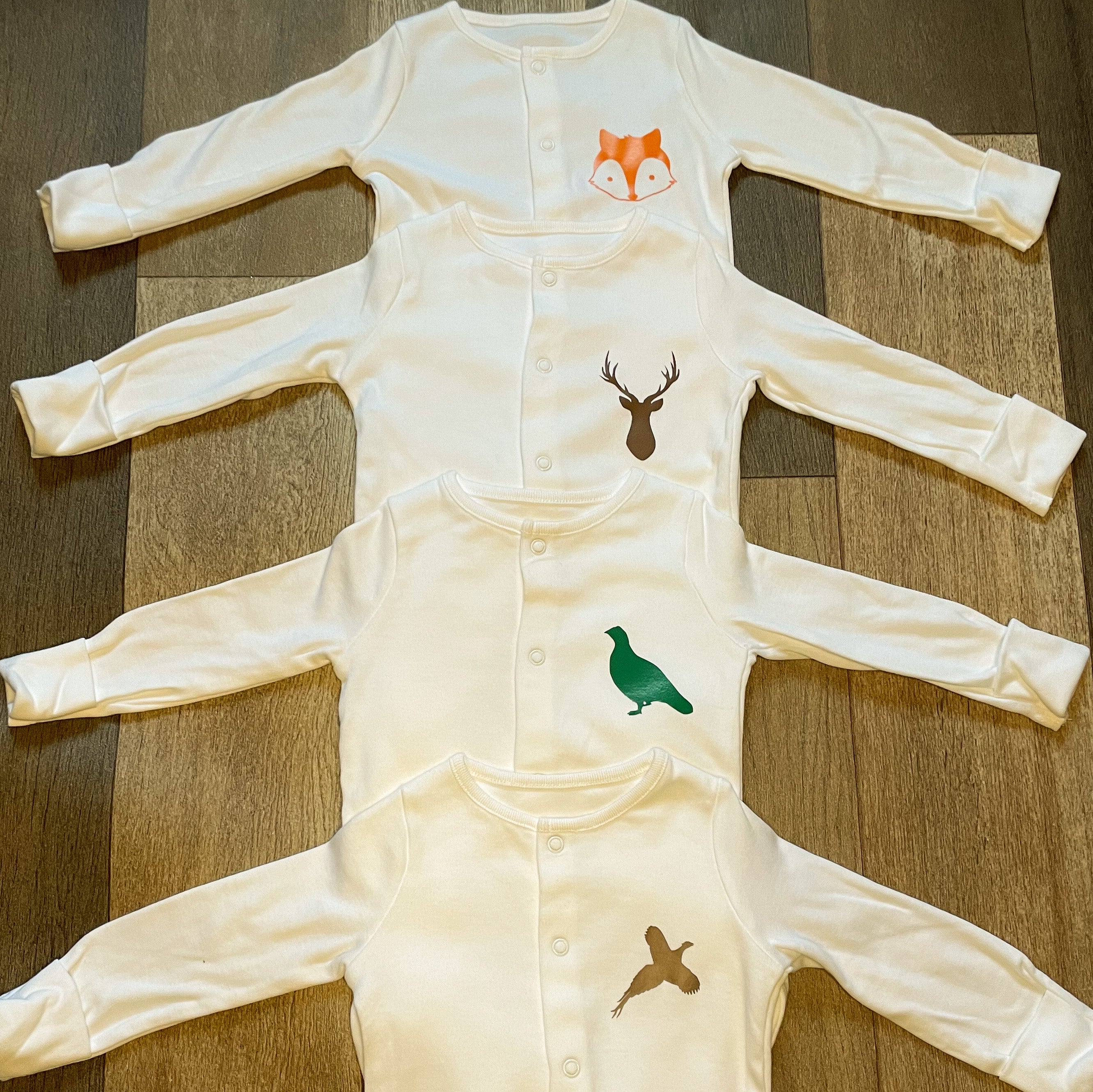 Baby grows, bodysuits, bibs & blankets – Little Gamekeeper
